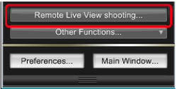 Using the Remote Live View Function in EOS Utility to Shoot Still ...