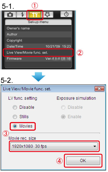 Using the Remote Live View Function in EOS Utility to Shoot Still ...