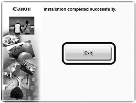 Install the software for USB connection (MX870)
