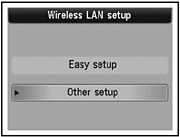Wireless LAN setup using WPS connection - Windows (MX350)