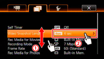Shooting in Video Snapshot Mode with the VIXIA HF S20, HF S200 and HF S21