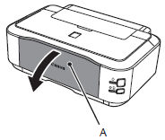 Steps for setting up the printer - iP4820