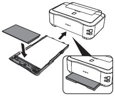 Steps for setting up the printer - iP4820