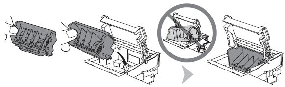 Steps for setting up the printer - iP4820