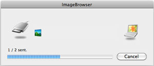 Importing images using a memory card reader (ImageBrowser 6.x)