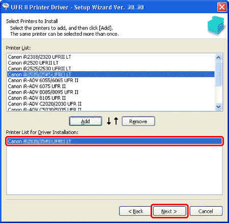 Set the port manually if the Printer is not found during installation ...