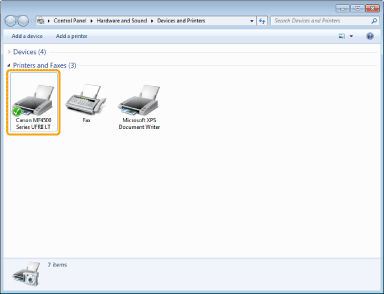 Installing Driver / Software (Network Connection) (MF4570)