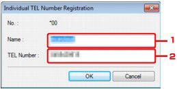 Using Speed Dial Utility - MX432 / MX439