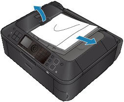 Resolve a Paper Jam in the PIXMA MX420 Printer