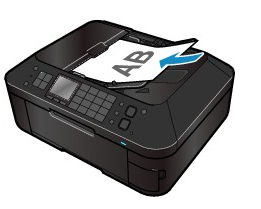 Basic Fax sending procedure - MX882