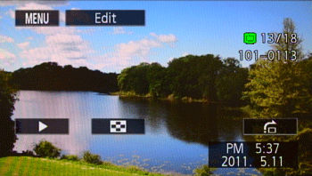 Turning on-screen displays on and off with the XA10 and VIXIA HF G10