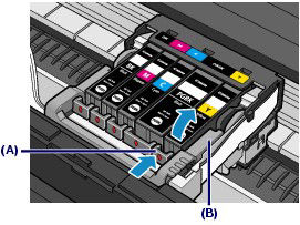 Replace / Install or Reinstall the Ink Tank(s) - iX6520