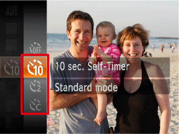 How do I release the shutter automatically using the self-timer and Smart Shutter? (PowerShot ...