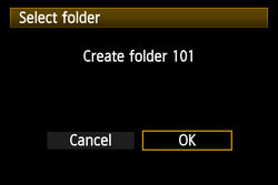 How to manage images in a camera (Creating a Folder / Numbering a File ...