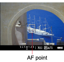 How to change the AF Mode on the EOS Rebel T3/T3i in Live View Mode.