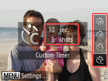 How do I release the shutter automatically using the self-timer and Face Self-Timer? (PowerShot ...