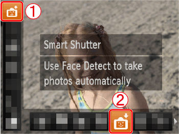 How to release the shutter automatically using the self-timer and Smart Shutter.
