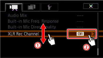 How to Adjust Microphone Settings on the Canon XA10 Camcorder
