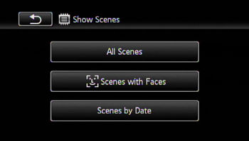 Playing back scenes with the VIXIA HF S30