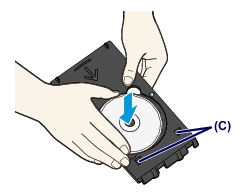 Printing a Disc Label - MG6220 / MG8220