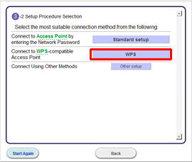 Changing the connection method from USB to wireless (Macintosh)