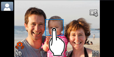 Activating the Touch Shutter function