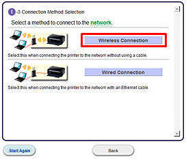 Perform Wireless Manual Connection for Windows - PIXMA MX512