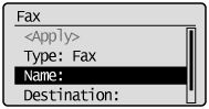 Registering and Editing One-Touch Keys (MF5900 SeriesD1350/D1370)