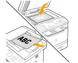 Basic Copying Method (MF5900 Series/D1300 Series)