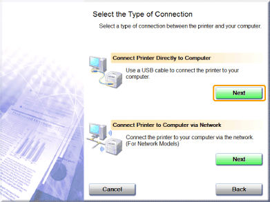 Installing Driver/Software (USB Connection) (MF4570dw)