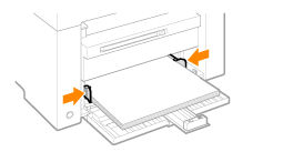 Loading Paper into the Paper Cassette (MF3010)