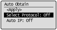 Setting the IP Address
