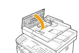 Clean the feeder roller, and the scanning area (MF5900 Series/D1300 Series)