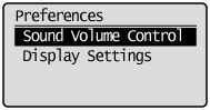 Adjusting the Volume (MF5900 Series/D1350/D1370))
