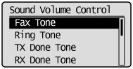 Adjusting the Volume (MF5900 Series/D1350/D1370))