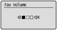 Adjusting the Volume (MF5900 Series/D1350/D1370))