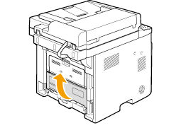 Paper Jams in the Back Cover and Duplex Unit (MF5900 Series/D1300 Series)