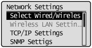 Setting the Wireless LAN Manually (MF8080/MF8380)