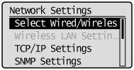 Basic Network Settings (MF4570dw)