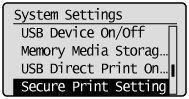 Printing Securely from a Computer (MF5900 Series/D1370)