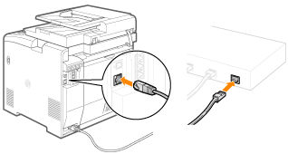 Basic Network Settings (MF8080/MF8380)