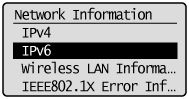 Basic Network Settings (MF8080/MF8380)