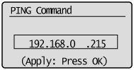Basic Network Settings (MF8080/MF8380)