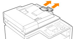 Make sure the originals are correctly loaded (MF8080/MF8380)