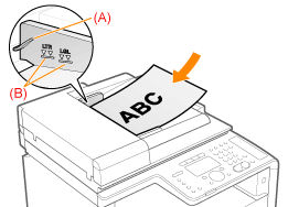 Make sure the originals are correctly loaded (MF8080/MF8380)