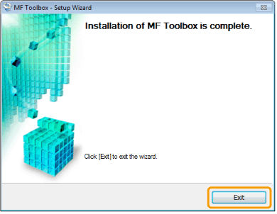 Software Installation for the Network Connection Environment (MF8080 ...