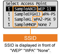Setting the Wireless LAN Manually (MF8080/MF8380)