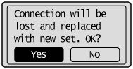Setting the Wireless LAN Manually (MF8080/MF8380)