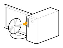 Installing Driver/Software (Network Connection) (MF5900 Series)