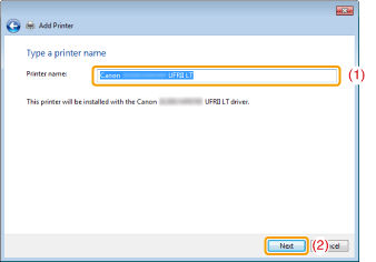 Installing Driver/Software (Network Connection) (MF4570dw)